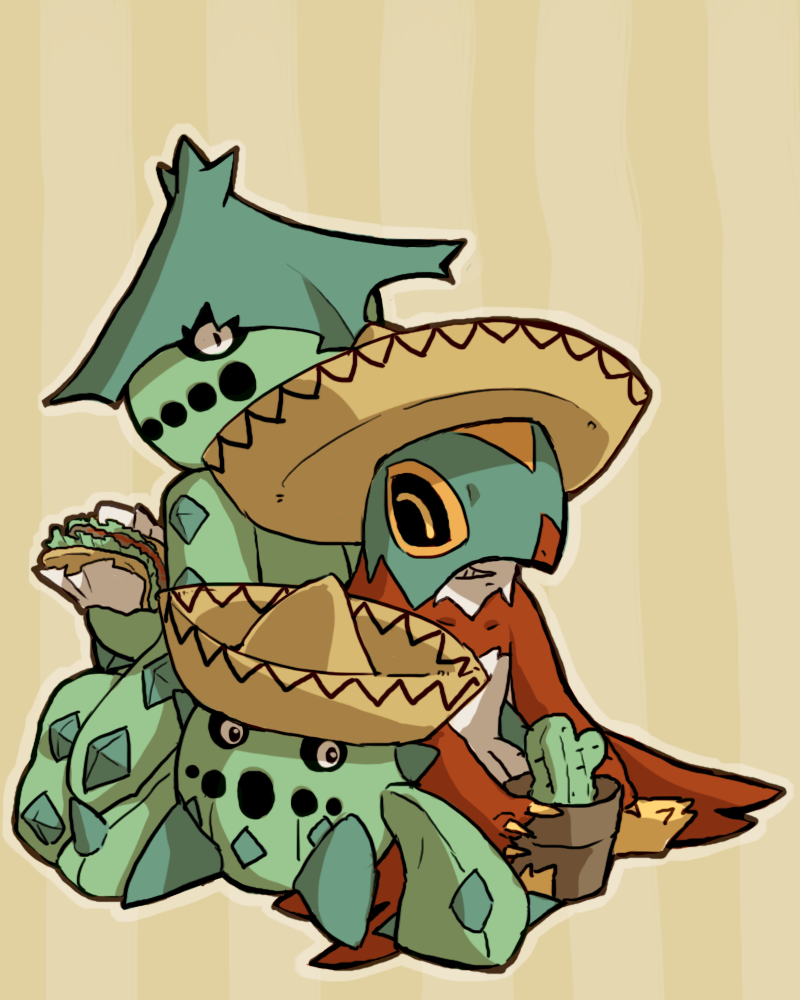 Cacnea, Cacturne and Hawlucha Vila mexico #2 | My Mexican Pokémon ...