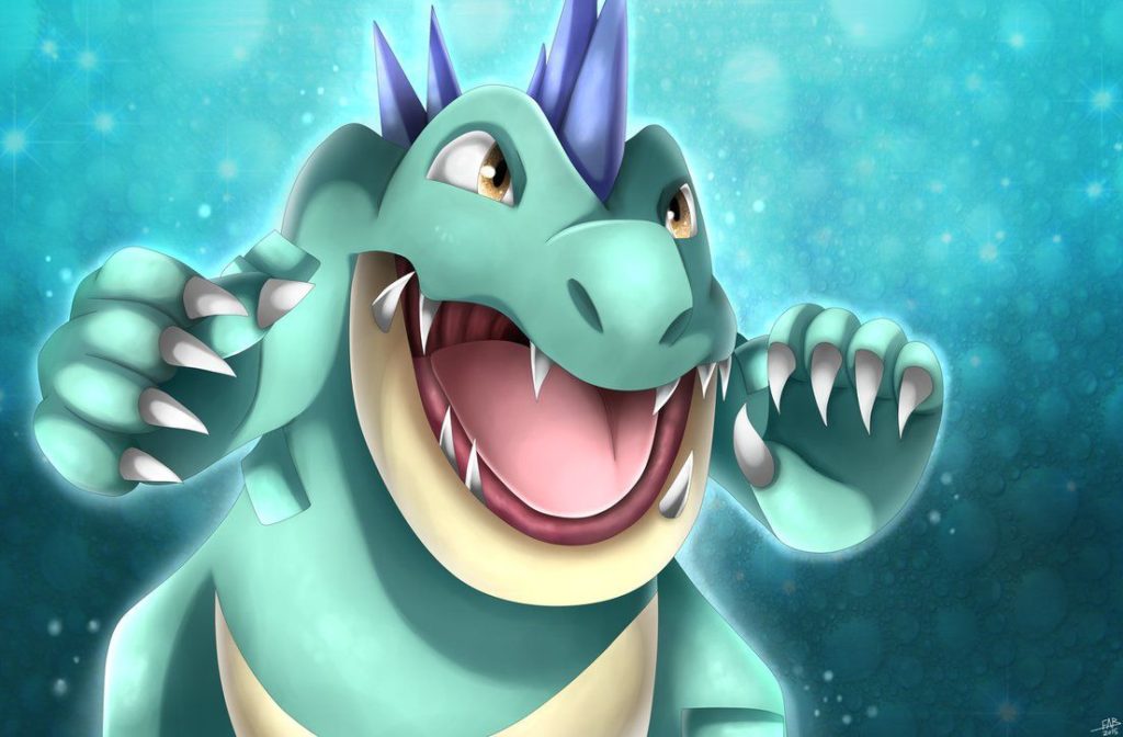 Shiny Feraligatr by ShinyhunterF on DeviantArt