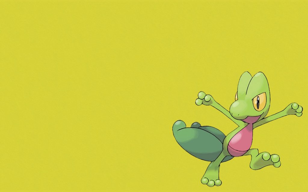 Pokemon Treecko simple background wallpaper | 1440x900 | 198555 ...