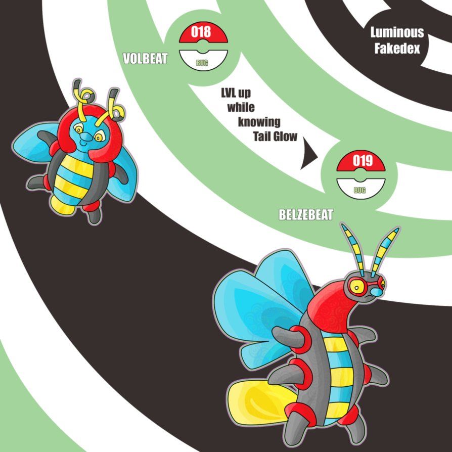 FKMN-Volbeat Evolution by OddPenguin on DeviantArt